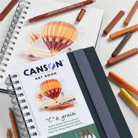 Carnet dessin Art Book C à grain Canson A5 100 pages