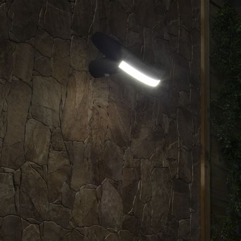 Aplique De Pared LED Solar Para Exterior Con Detector De Movimiento