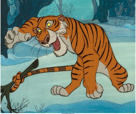The Jungle Book Shere Khan Production Cel Walt Disney 1967 Jungle