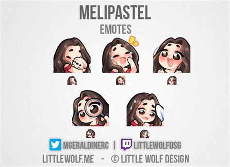 Portfolio Custom Emotes Custom Twitch Graphics Channel Art