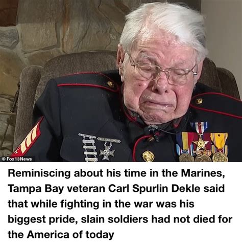 100yr Old WWII Vet Breaks Down In Tears This Is Not The America We