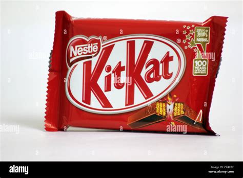 Barre de chocolat au lait NESTLÉ Kitkat Photo Stock Alamy