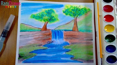 Paisajes Dibujos Con Acuarelas Faciles Para Ni Os The Best Porn Website