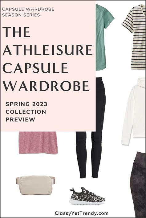 The Athleisure Capsule Wardrobe Spring 2023 Collection 51 OFF