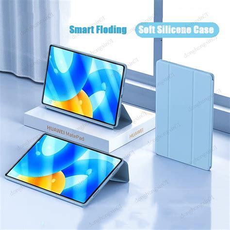 Bao Da Máy Tính Bảng Nắp Gập Từ Tính Thông Minh Cho huawei matepad pro