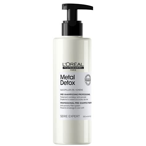 L Or Al Professionnel Serie Expert Metal Detox Pre Shampoo Treatment