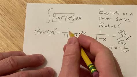 Integral Of Arctan X 2 YouTube