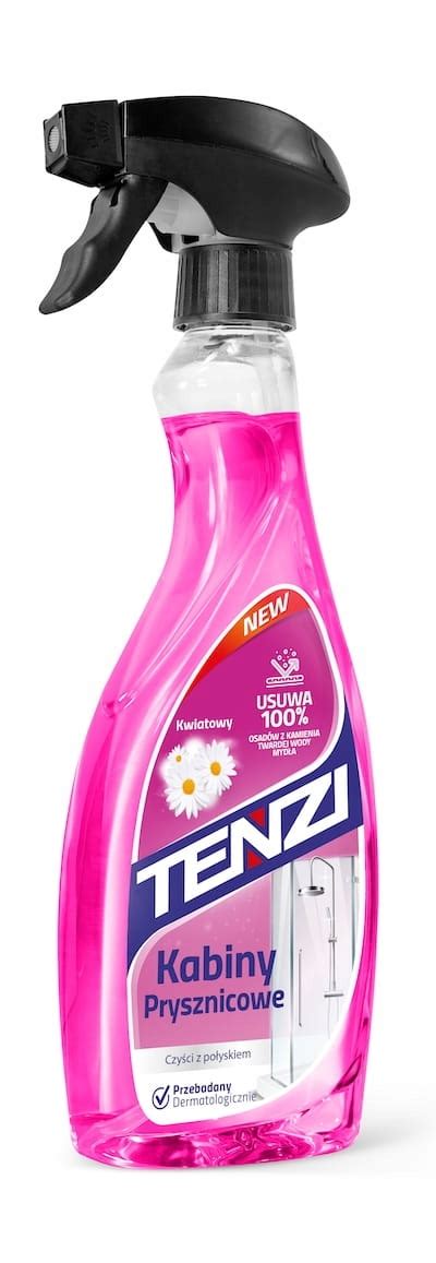 TENZI KABINY PRYSZNICOWE Płyn do mycia kabin prysznicowych 500ml HOME