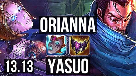 Ori Vs Yasuo Mid Games K Mastery Kr Master