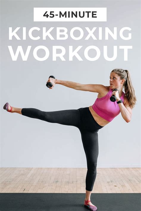 Minute Barre Cardio Kickboxing Video Nourish Move Love