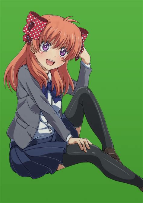 Safebooru 1girl D All Fours Bangs Black Legwear Blazer Blue Neckwear Blue Skirt Blush Bow