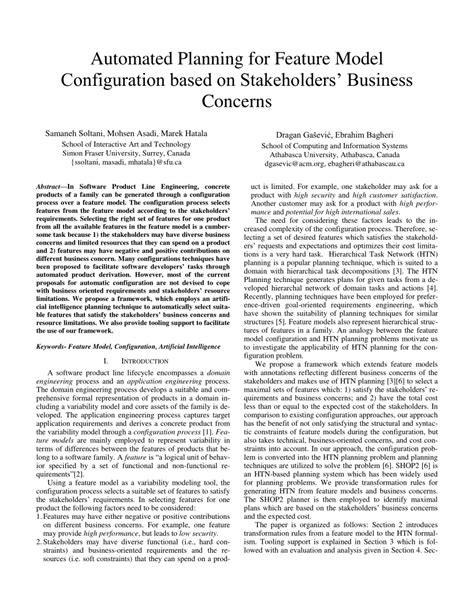 pdf automated planning for feature model configuration based on stakeholders business concerns