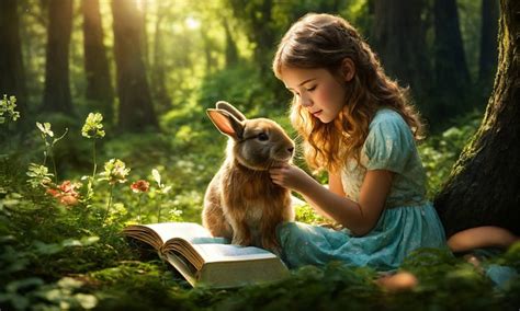 Ai Generiert Mädchen Hase Kostenloses Bild auf Pixabay Pixabay