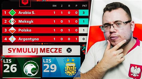 CZY POLSKA JESZCZE WYJDZIE Z GRUPY SYMULACJA MUNDIAL FIFA 23