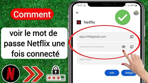 Comment Voir Le Mot De Passe Netflix Une Fois Connect Voir
