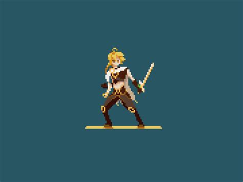 A Pixel Art Sprite Of The Character Of Your Choice Upwork