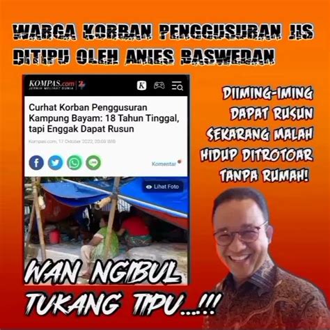 Anies Tinggalkan Masalah Dalam Proyek JIS HTIDukungAnies