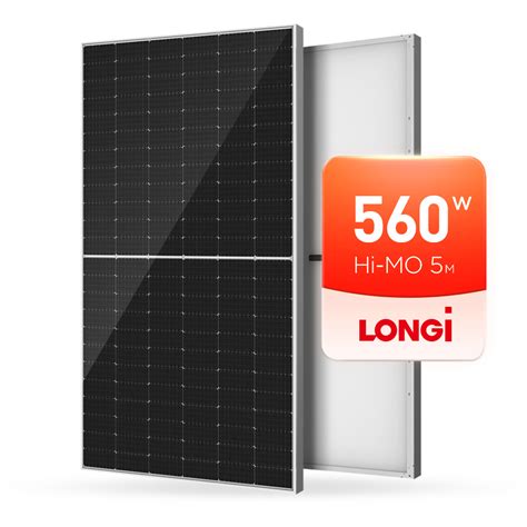 Longi Hi Mo 5 Double Glass Solar Panel 540W 545W 550 Watt 550W Bifacial