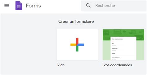 Forms Google Comment Cr Er Un Formulaire Avec Forms Google