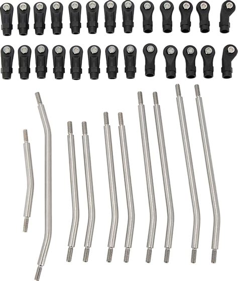 Amazon MEUS RACING SCX10 II Links Linkages Kit For 313mm Wheelbase