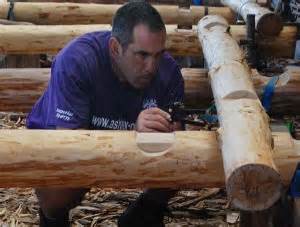Roundwood Timber Framing Reciprocal Roundhouse Building Wholewoods