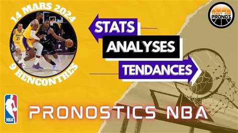 Pronostics Nba Mes Analyses Youtube