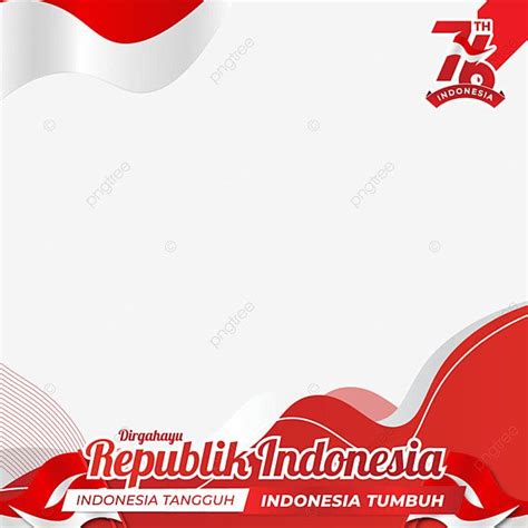 17 Agustus Vector Hd PNG Images Twibbon Hut Kemerdekaan Ri Ke 65 And