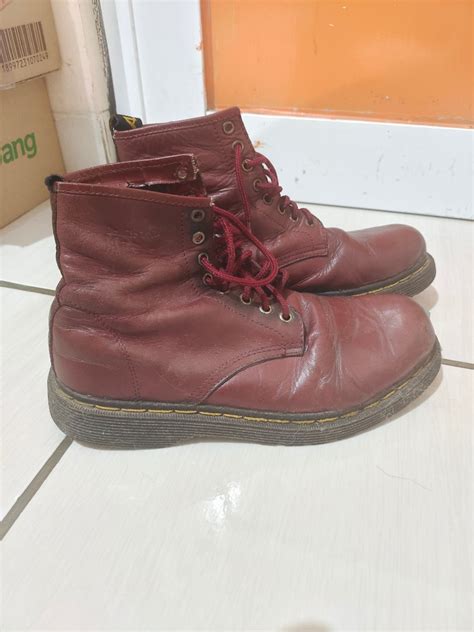 Dr Martens High Docmart Original Fesyen Pria Sepatu Sepatu Boot