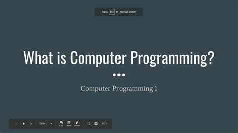 Learn The Basics Of Computer Programming And Computer Science With This