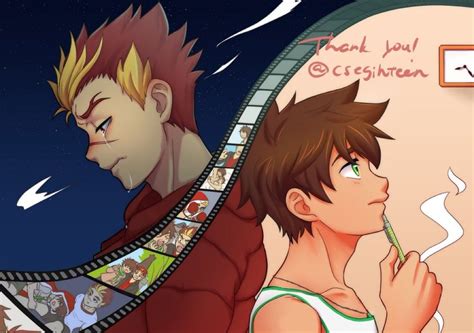Camp Buddy 2d Character Character Design Camping Buddy Fanart Cute Gay Couples Handsome