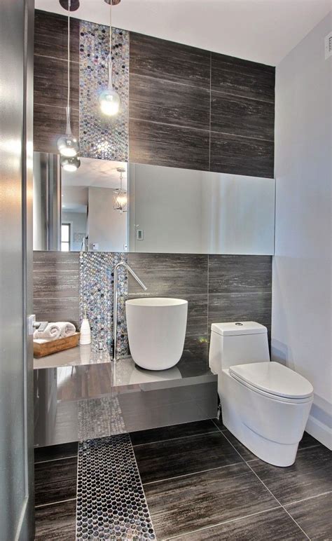Baños pequeños modernos y elegantes
