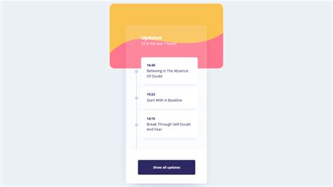 30 css timelines example code