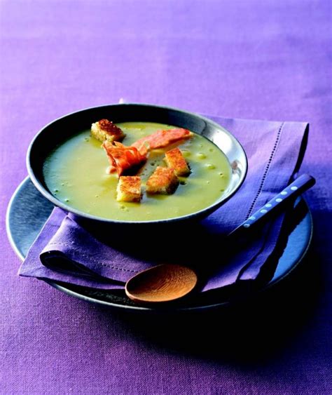 Recette soupe de pois cassés Marie Claire