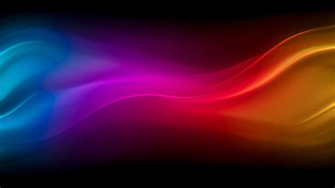 Blue Purple Red Yellow Waves Resolution Background And Cool