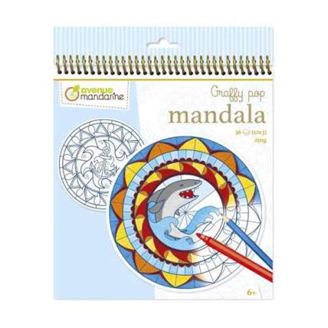 Kolorowanka Avenue Mandarine Graffy pop Mandala Sklep Świat Artysty
