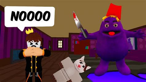 NO BEBAS La Bebida MALDITA De GRIMACE ROBLOX YouTube