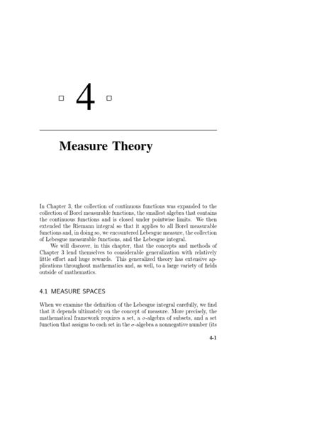 measure theory pdf measure mathematics lebesgue integration