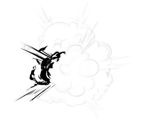 动漫爆炸效果怎么画教你绘制逼真的爆炸效果画法教程 知乎