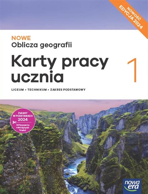Oblicza Geografii Karty Pracy Ucznia Klasa 1 Zakres Podstawowy