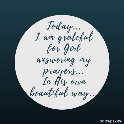 God Has Answered My Prayers Quotes Shortquotes Cc