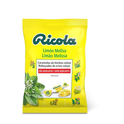 Rebuçados de limão Ricola sem açúcar 70g DocMorris PT
