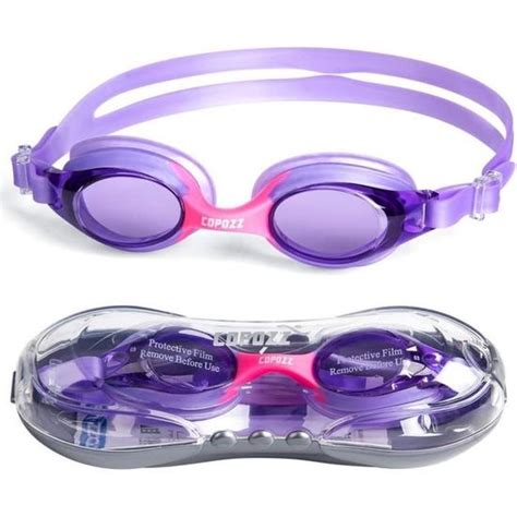 Lunettes de Natation pour Enfant garçon et Fille Âge 3 4 5 6 7 8 9 10