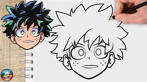 Como Dibujar A Midoriya Boku No Hero My Hero Academia Anime Dibujos