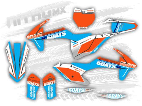 NitroMX Graphics Kit For KTM SX SXF XC XCF 125 250 350 450 2016 2017