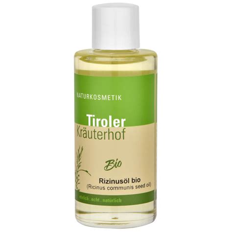 Rizinusöl Bio 100ml kaufen tiroler kraeuterhof