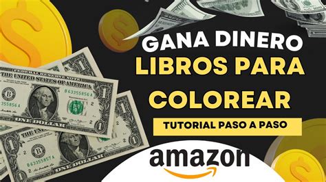 Como diseñar un libro para COLOREAR y VENDER en Amazon KDP YouTube