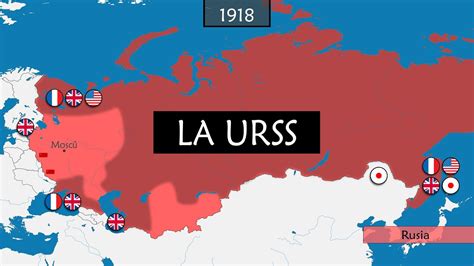 La Urss Historia Y Resumen Con Mapa Youtube