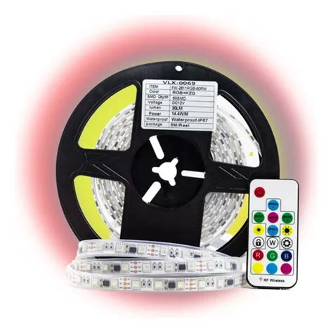 Fita Ultra Led Endereçável 5m Ws2811 12v 300 Leds Ip67 60s