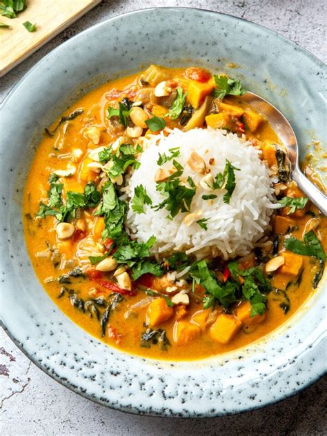 Rotes Thai Curry Mit Tofu Vegetarisch Madame Cuisine