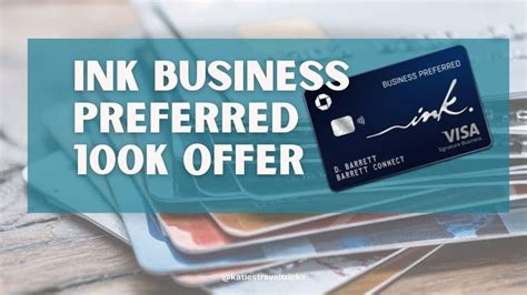 Chase Ink Preferred 100k Bonus Complete Guide Katie S Travel Tricks